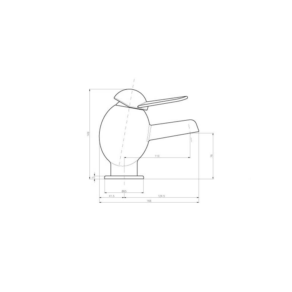 Παιδική Μπαταρία νιπτήρα MCM Pinocchio 16615 Pink - charakidas-store.gr